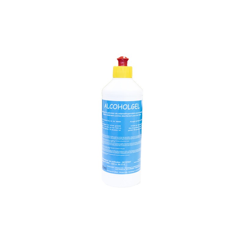 Desinfecterende handgel/alcoholgel /handalcohol - 500 ml |Way2staysafe